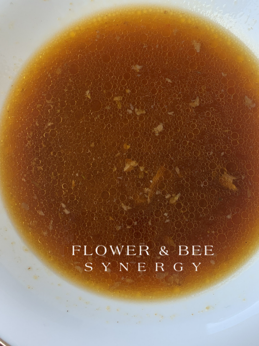 Herbal Bone Marrow Broth – Flower & Bee Synergy